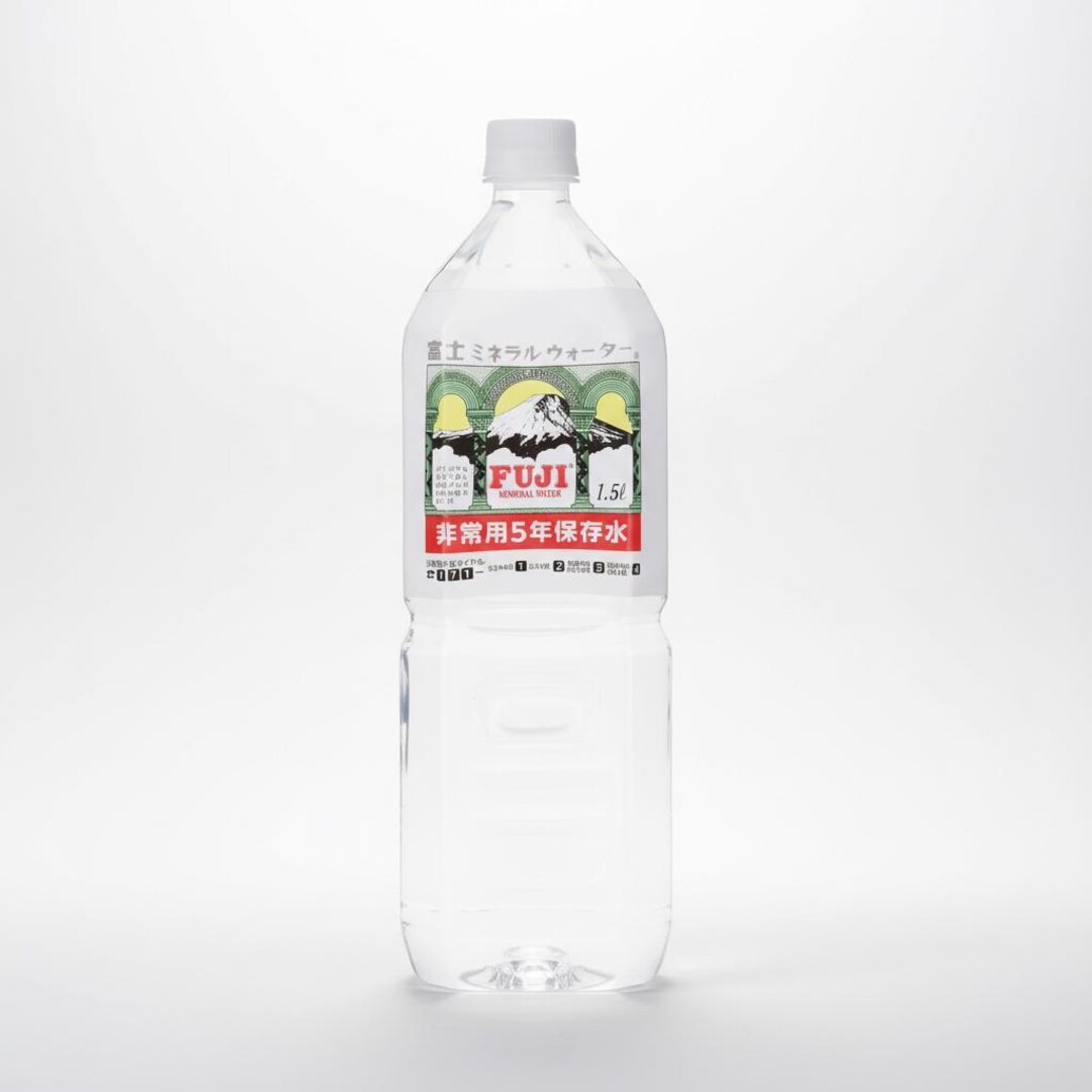 Fuji Mineral Water Emergency 5 Year Preserved Water for Long Term ...