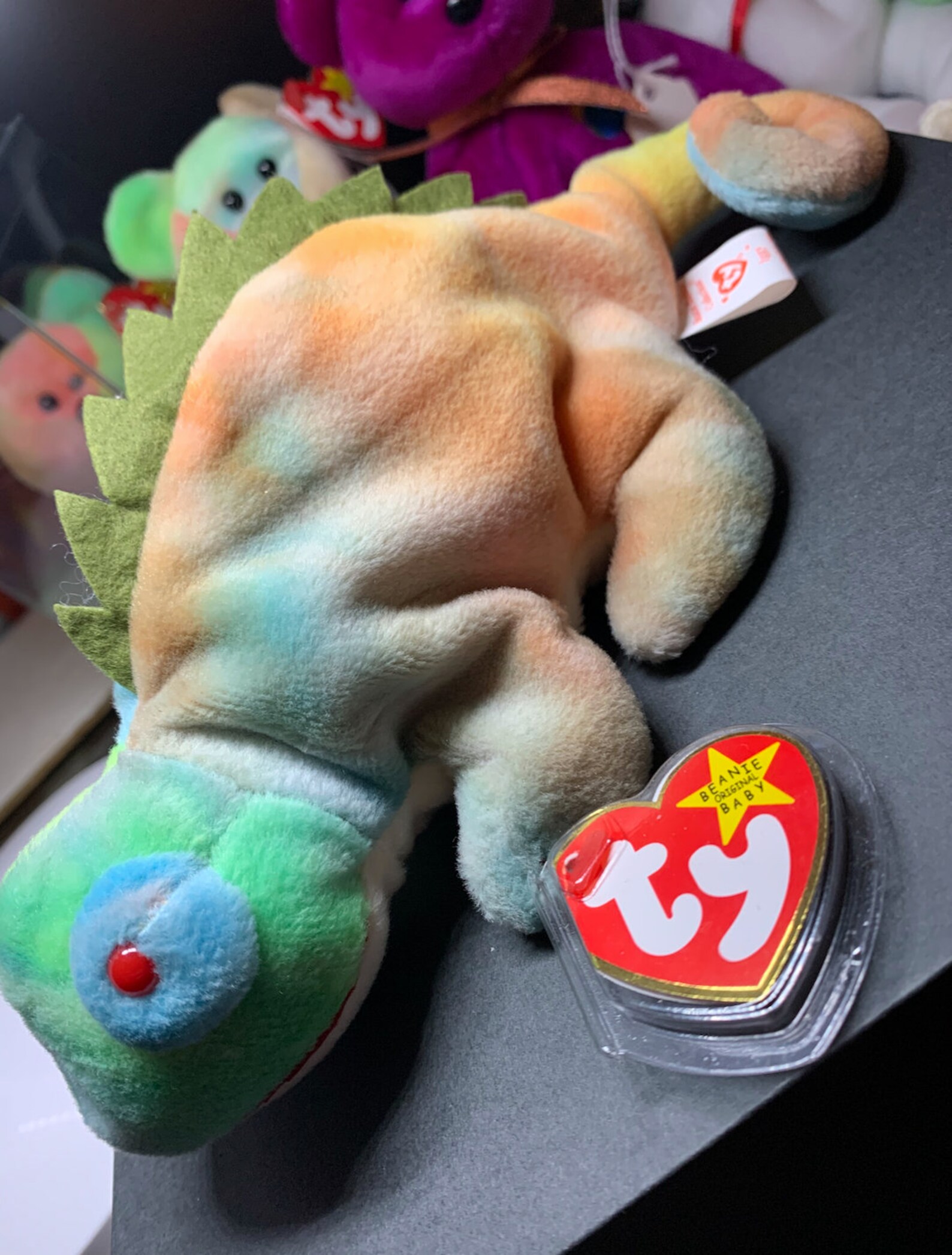 Ty 'iggy' Rare Beanie Baby (very Rare/ Retired + Errors) MINT Condition ...