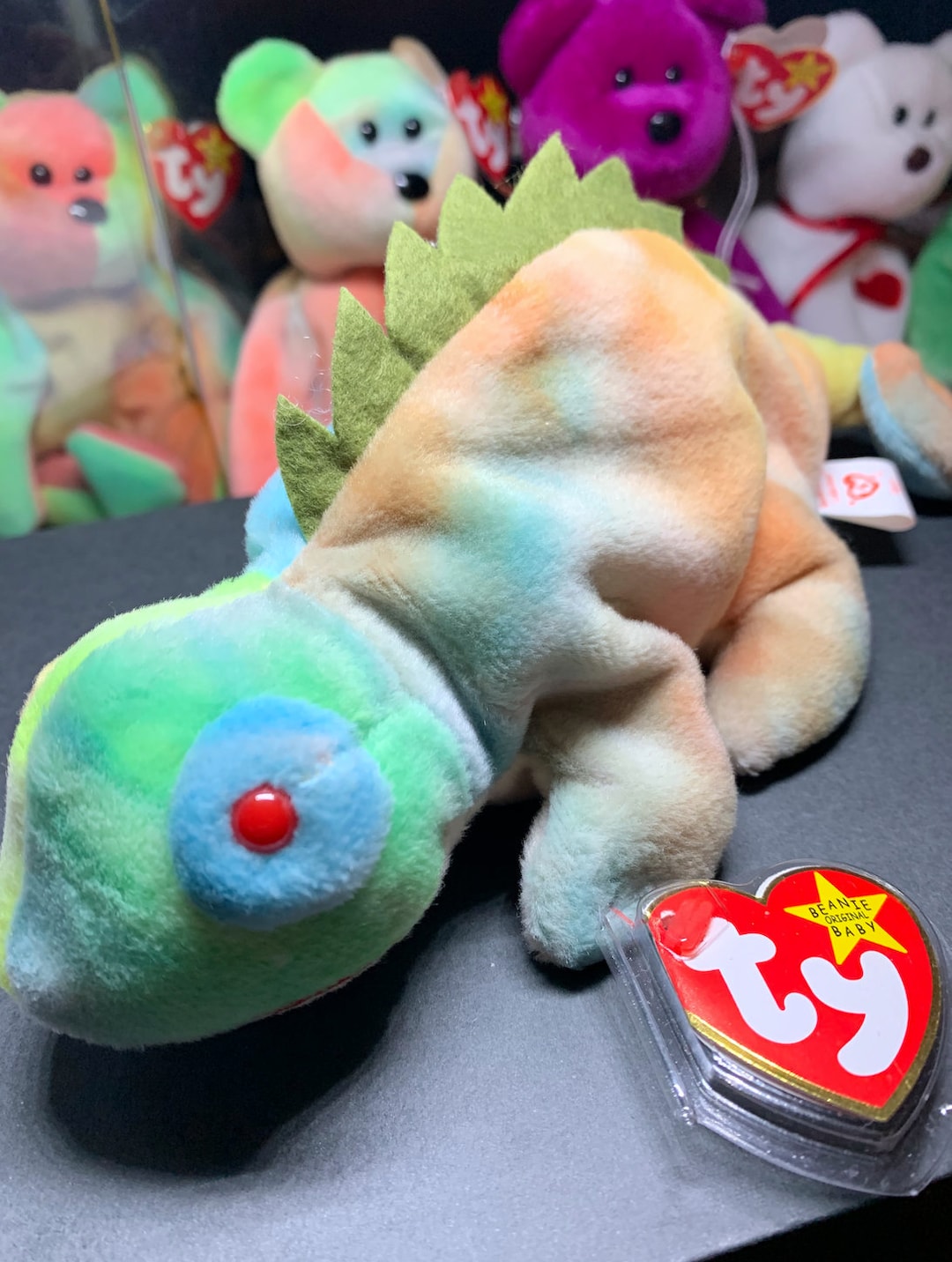 Ty 'iggy' Rare Beanie Baby (very Rare/ Retired + Errors) MINT Condition ...