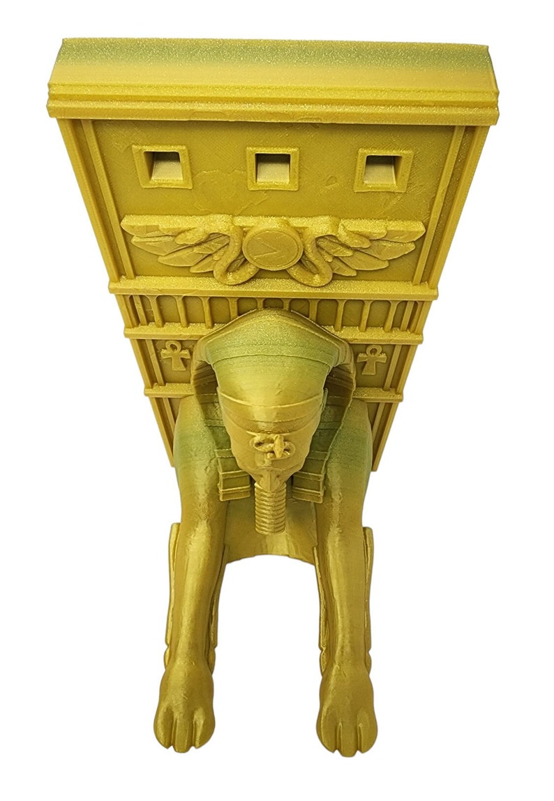 Egyptian Sphinx Book Nook – Mythology Bookshelf Decor - Etsy