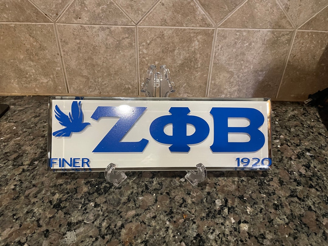 Zeta Phi Beta Glass Tile - Etsy