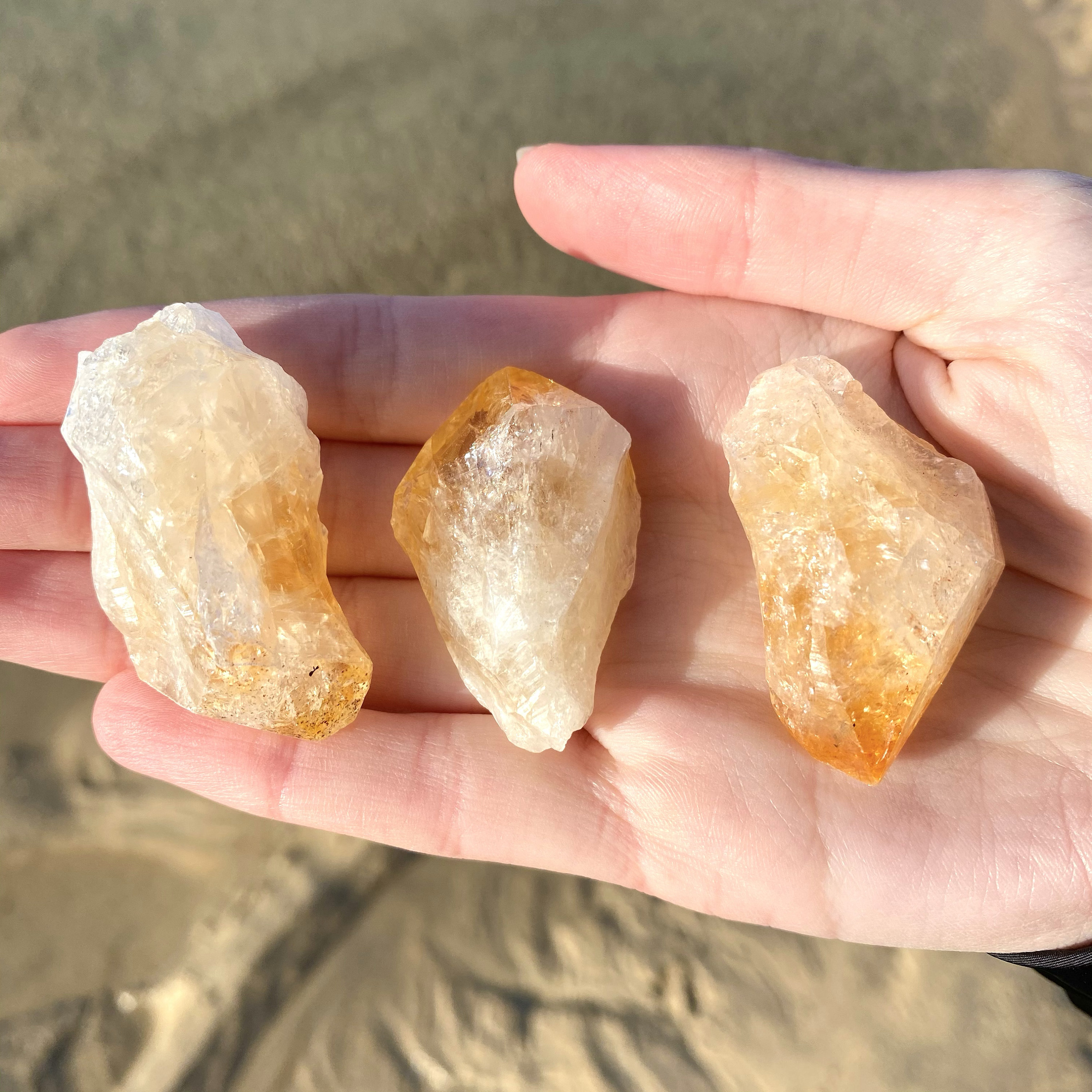 Raw Citrine Chunk Merchants Stone Crystal for Happiness | Etsy