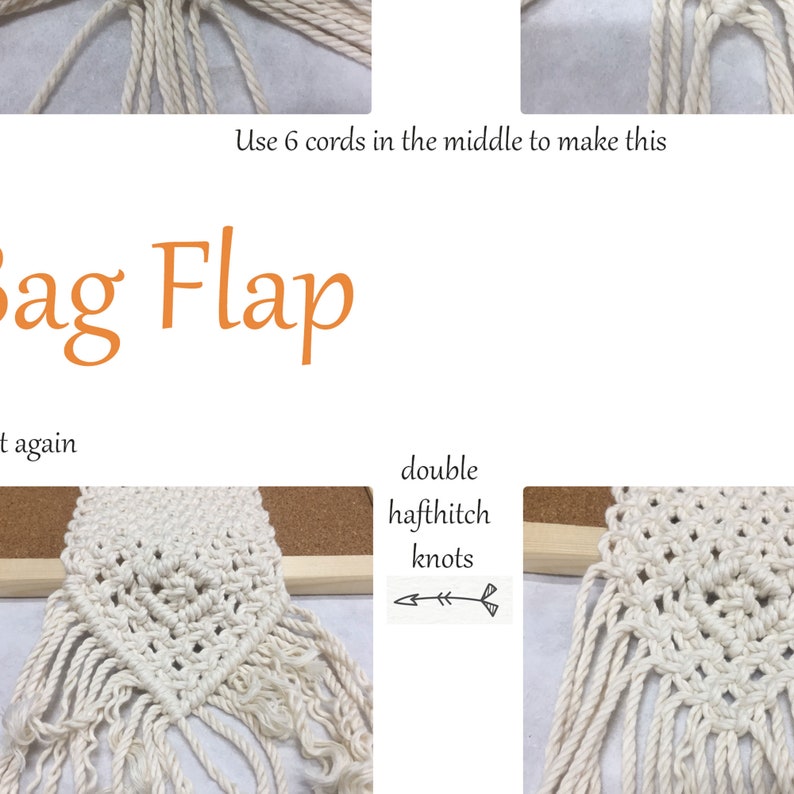 Cotton Boho Bag Pattern, Macrame Phone Bag Tutorial, PDF Instruction - Etsy