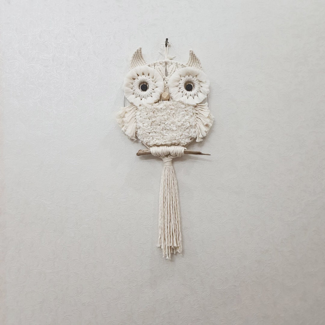 Macrame Diy Kit - Macrame Owl Pattern- Easy DIY for Beginners - Etsy