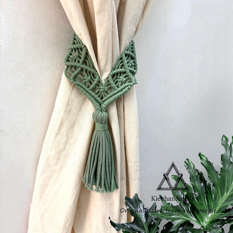 Curtain Tie Back Charm - Etsy