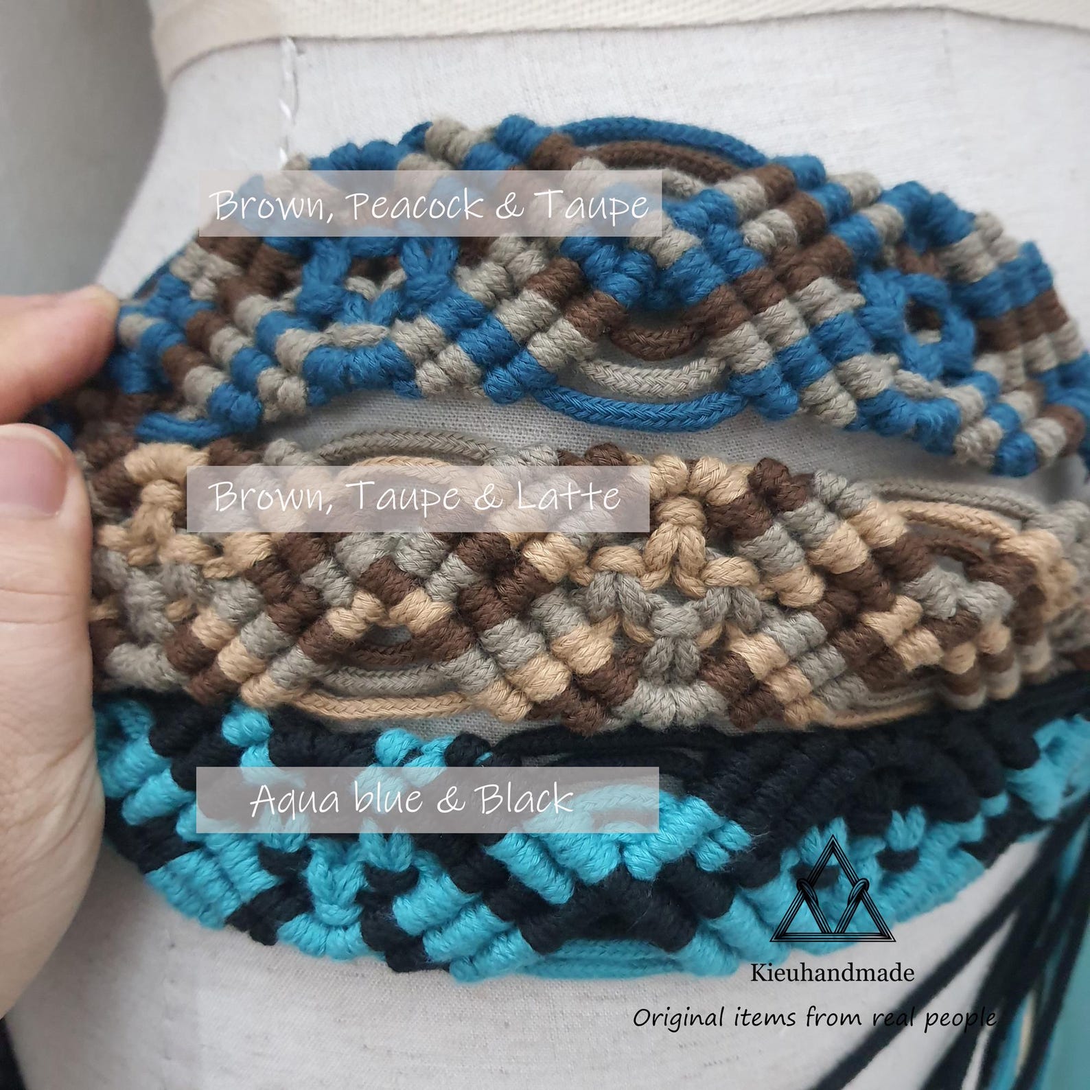 Macrame Boho Braided Belt - Colorful Woven Belt - Gifts for Her - Etsy