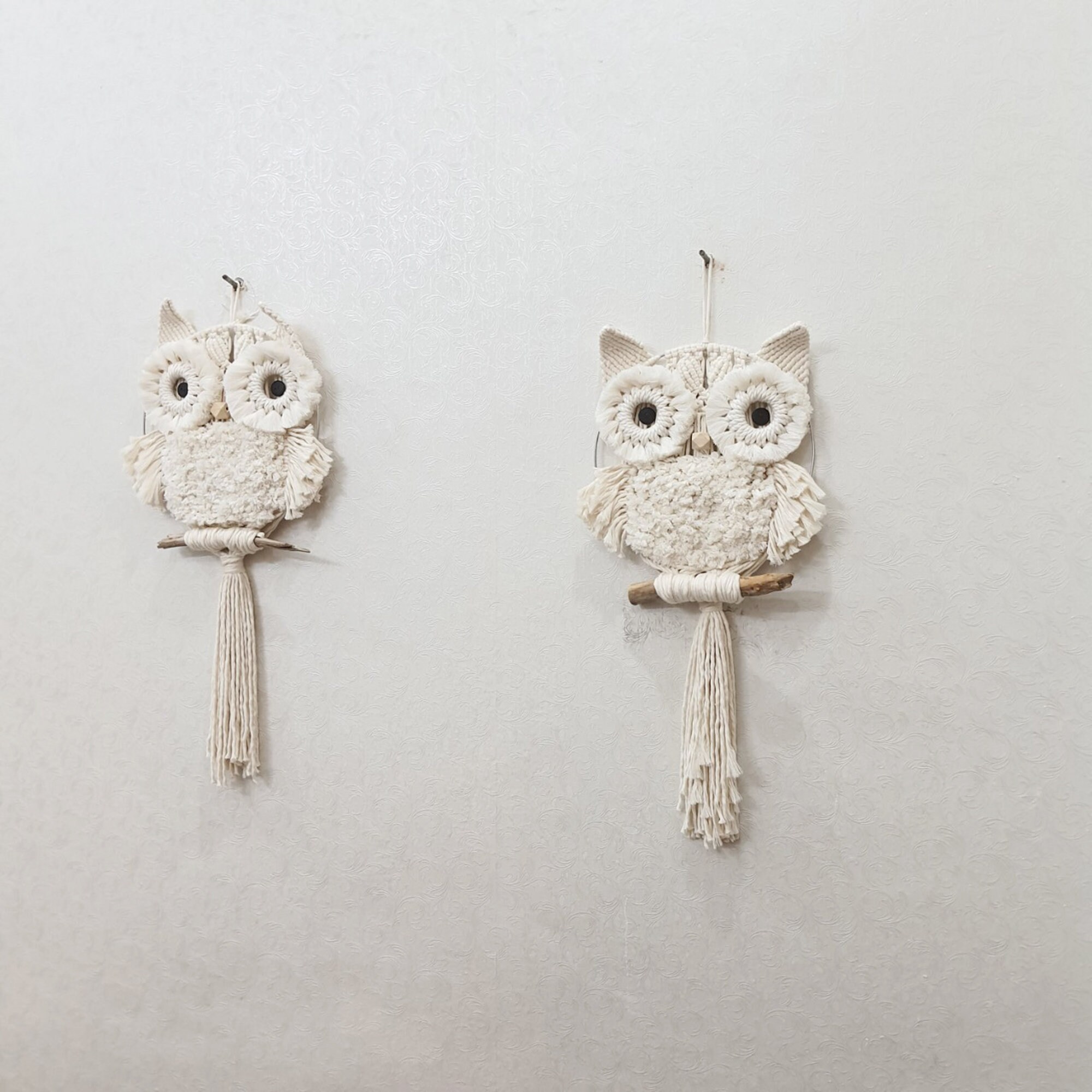 Macrame Diy Kit Macrame Owl Pattern Easy DIY for Beginners - Etsy