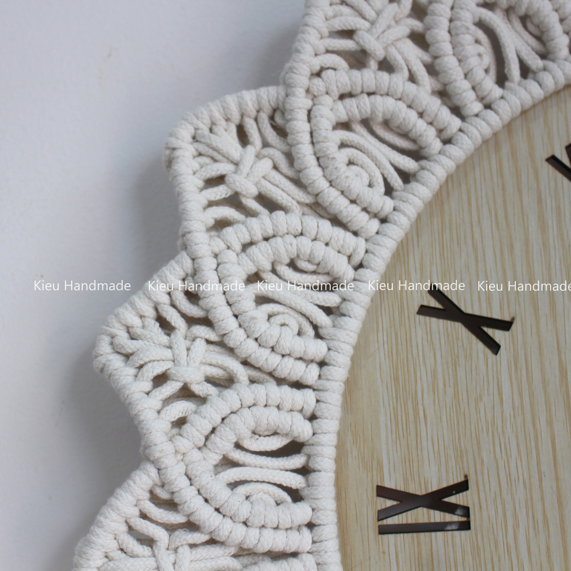 Macrame Patterns, Macrame Wall Clock Pattern With PDF and Video Instruction - Etsy