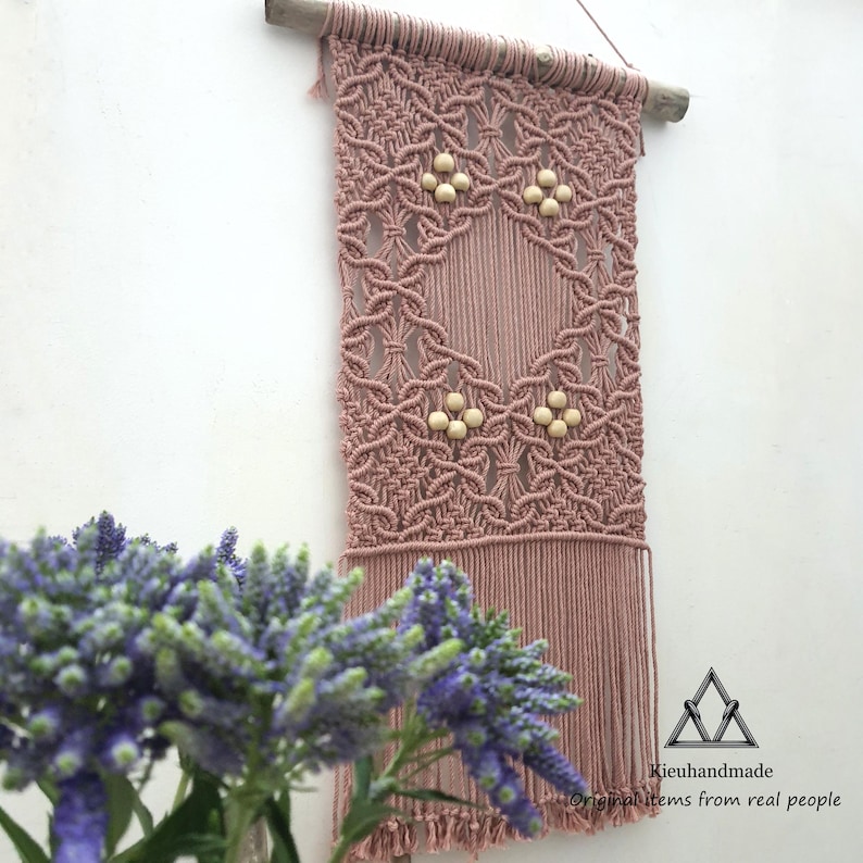 Macrame DIY Pattern PDF - Handmade Wall Art Instructions Instant ...
