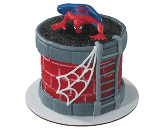 Spider Man Cake - Etsy