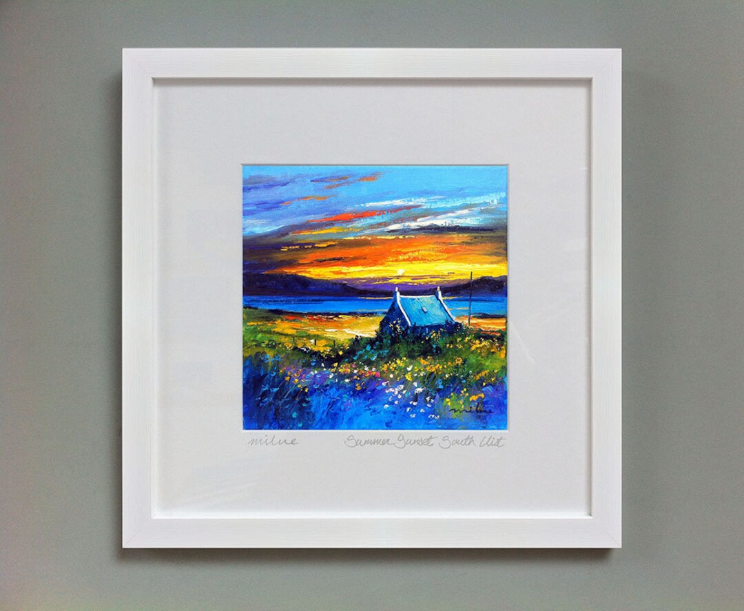 Summer Sunset, South Uist - Etsy