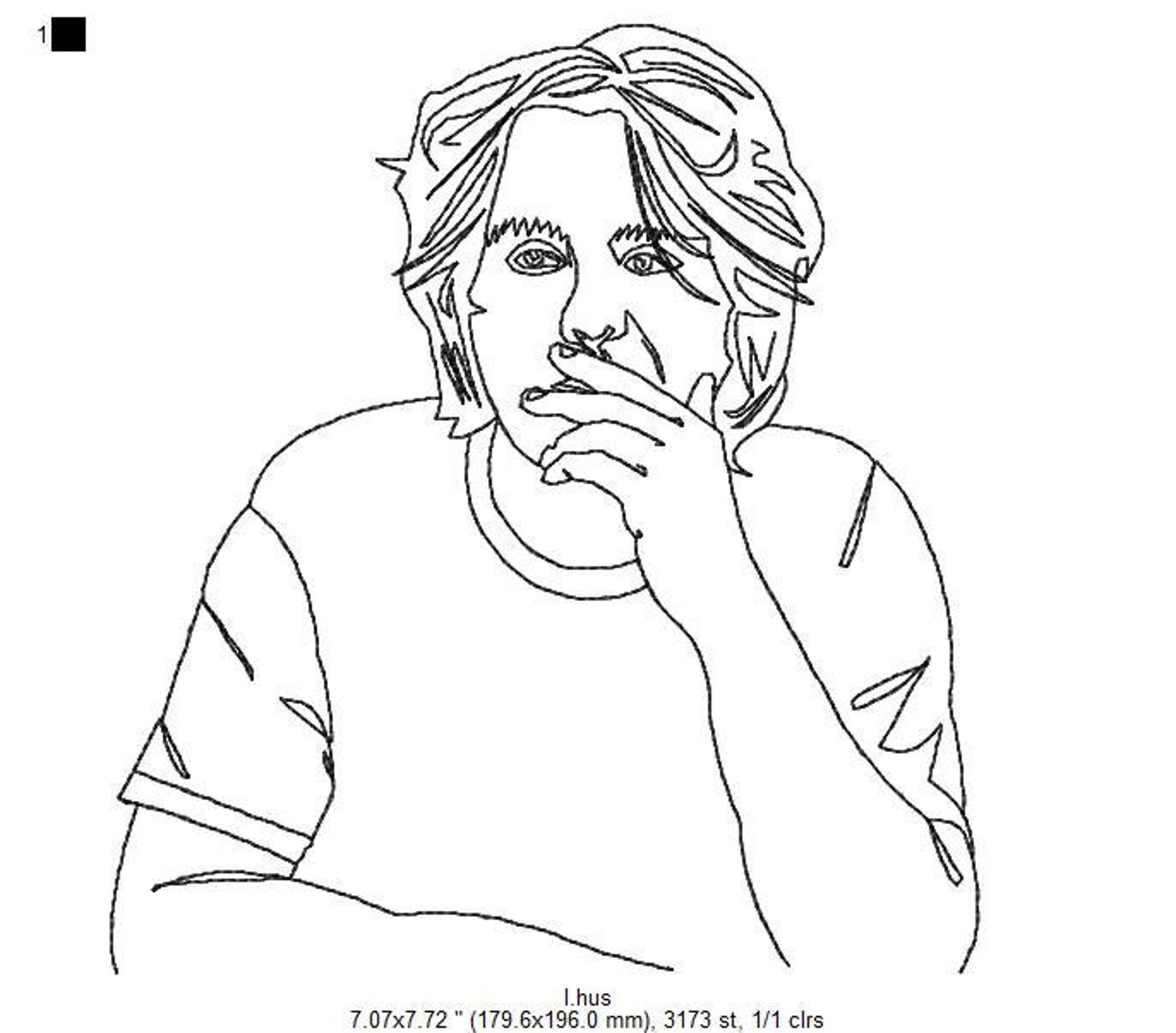 Lewis Capaldi Machine embroidery designs 3 sizes | Etsy