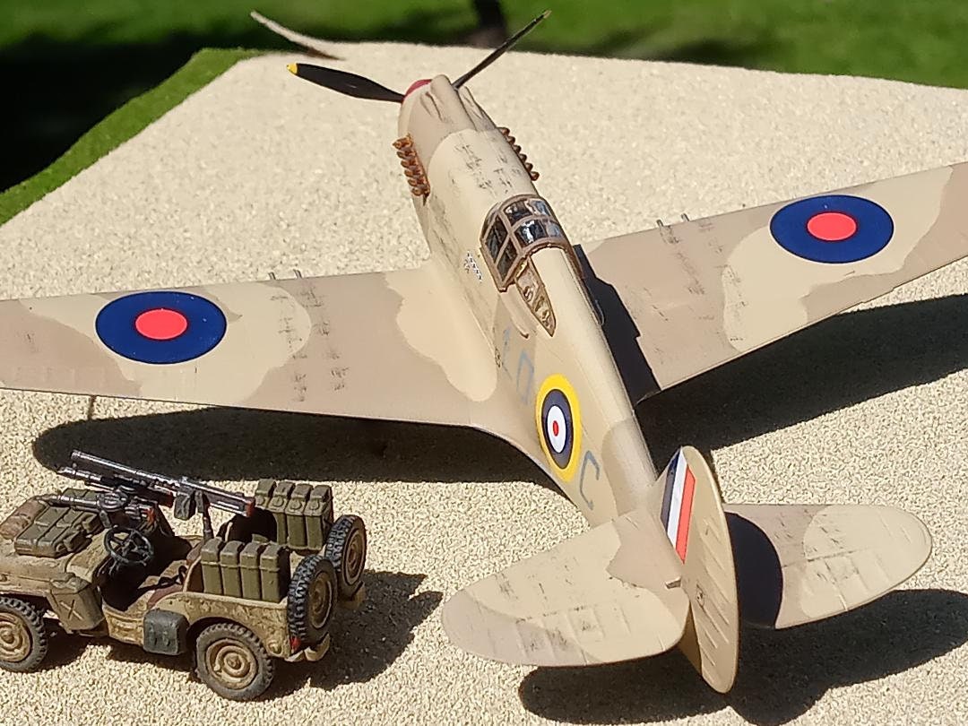 1 72 Scale P 40c Curtiss Tomahawk Desert Air Force Raf Etsy
