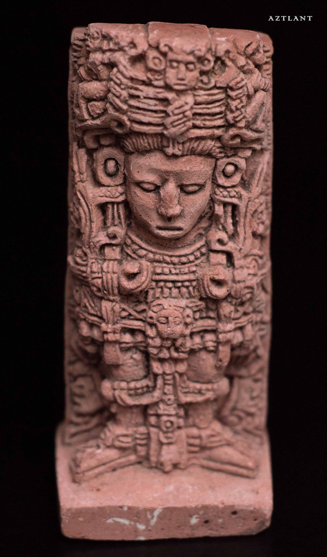 Stela Copan Mayan Sculpture - Etsy