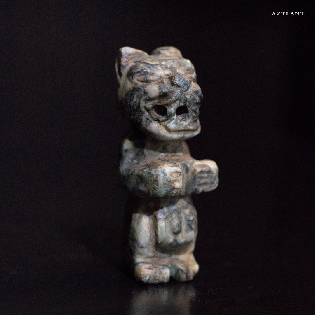 Jaguar Green Serpentine Jade Pendant (teotihuacan, México) - Etsy