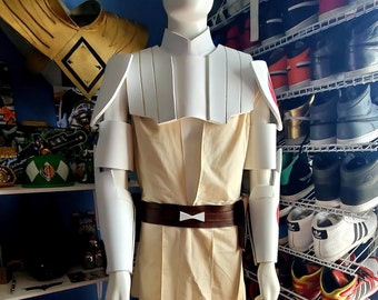 General Obi Wan Kenobi Armor Pieces - PDF & PDO Pepakura Templates for ...