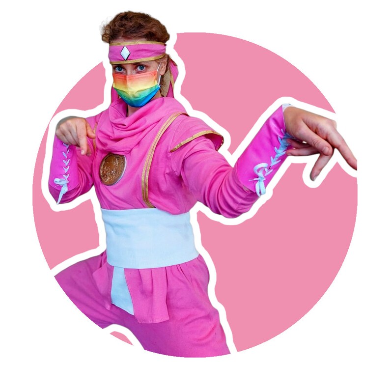 Mighty Morphin Power Rangers Ninjetti Cosplay Costume - Etsy