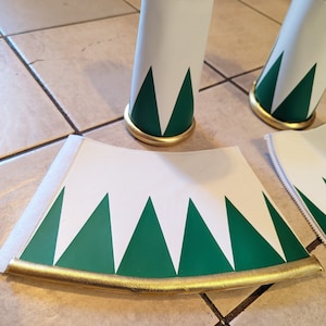 Mighty Morphin Power Ranger Green Ranger Cuffs - Etsy