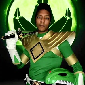 Green Ranger Dragon Shield Pattern Template PDF UPDATED - Etsy