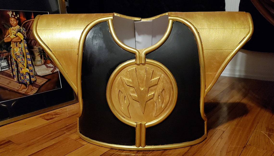 MMPR White Ranger Shield Foam Pattern Template PDF - Etsy UK