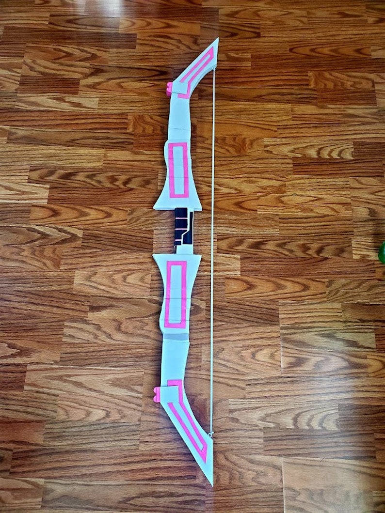 MMPR Pink Ranger Power Bow Pattern Template PDF - Etsy