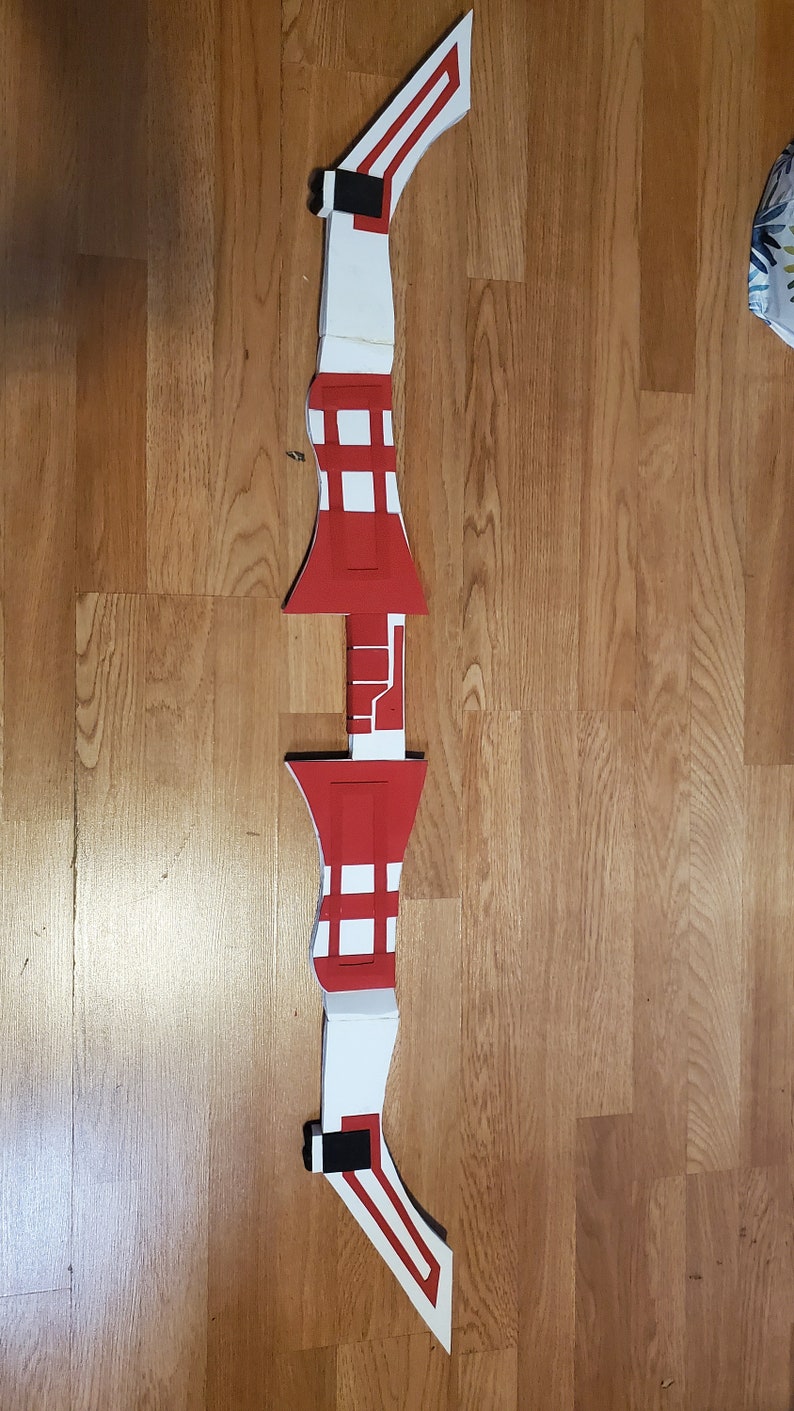 MMPR Pink Ranger Power Bow Pattern Template PDF - Etsy