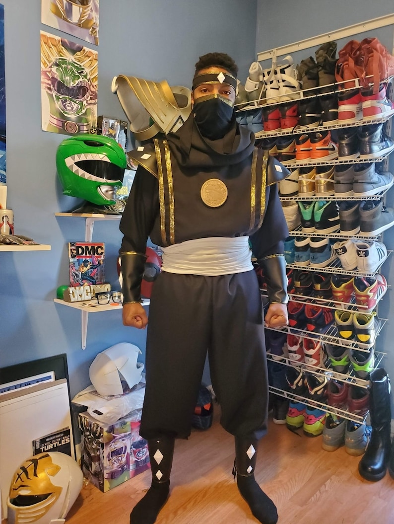Mighty Morphin Power Rangers Ninjetti Cosplay Costume - Etsy