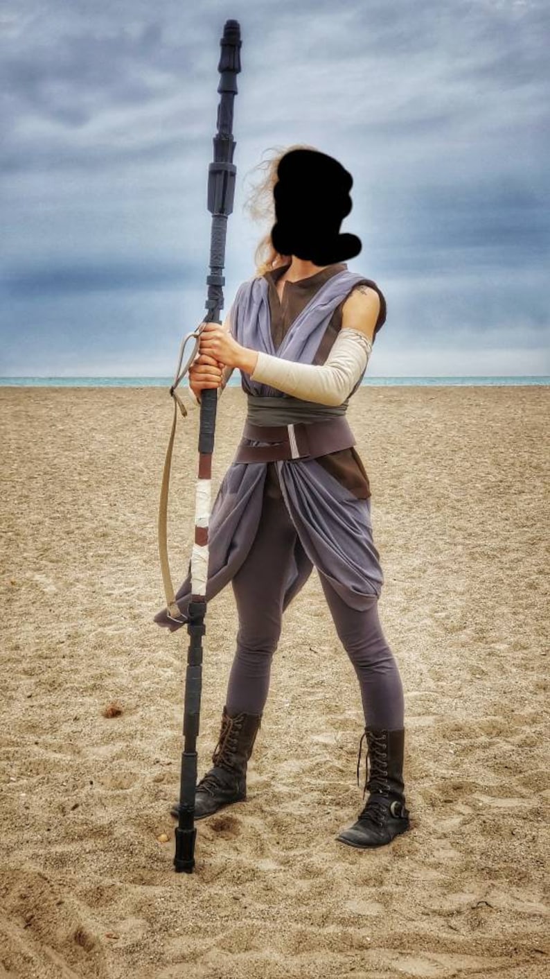 Replica Rey Staff Star Wars With Strap - Etsy