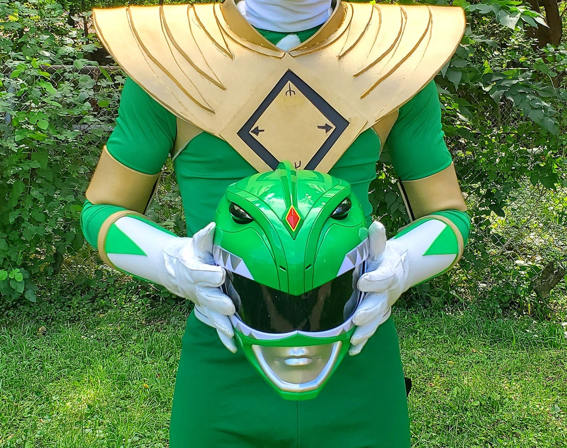 Green Ranger Dragon Shield Pattern Template PDF UPDATED - Etsy