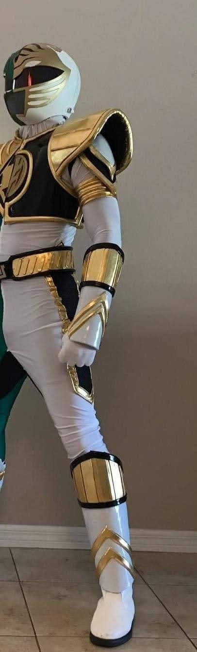 Mighty Morphin Power Rangers White Ranger Bat in the Sun Cuffs - Etsy