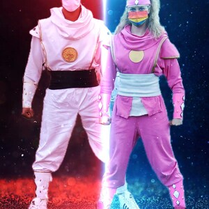 Mighty Morphin Power Rangers Ninjetti Cosplay Costume - Etsy