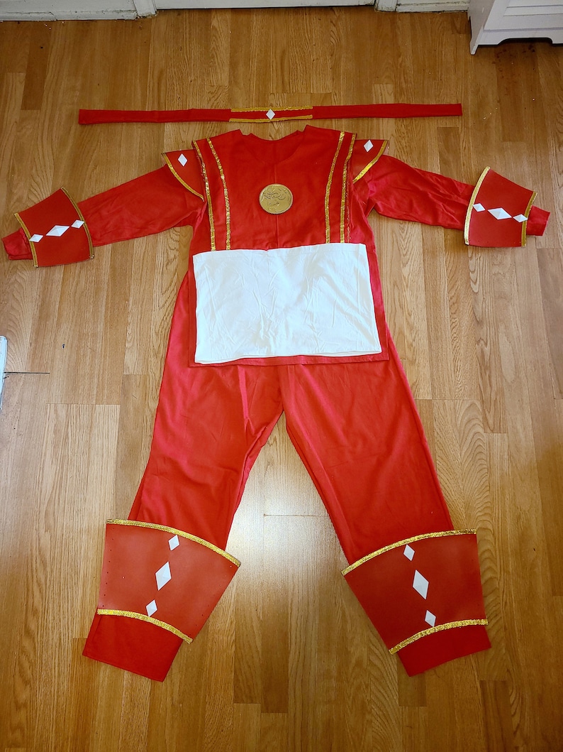 Mighty Morphin Power Rangers Ninjetti Cosplay Costume - Etsy