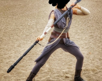 Rey's Quarterstaff Star Wars VII TFA the Force Awakens Cosplay Prop ...