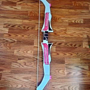 MMPR Pink Ranger Power Bow Pattern Template PDF - Etsy