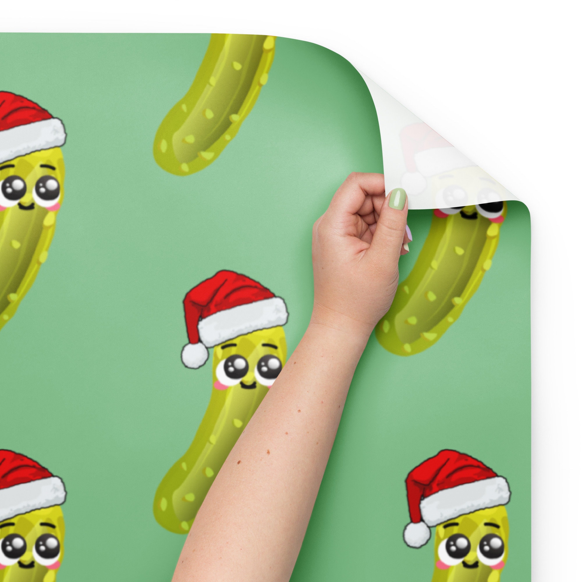 Pickle Wrapping Paper Sheets - Etsy