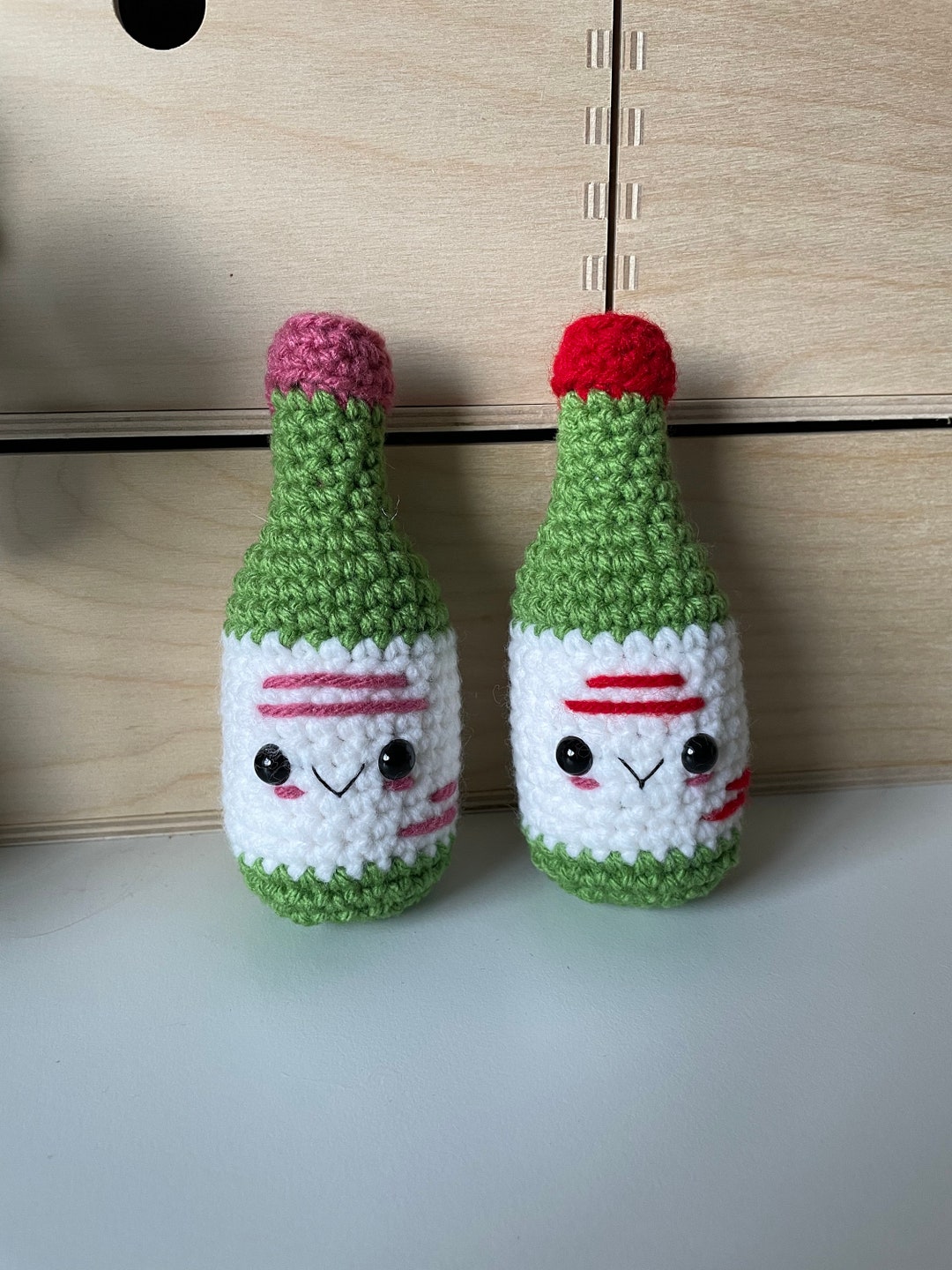 Crochet Amigurumi Korean Soju Bottle Plushie Stuffed Toy - Etsy