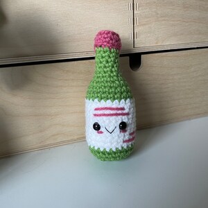 Crochet Amigurumi Korean Soju Bottle Plushie Stuffed Toy - Etsy