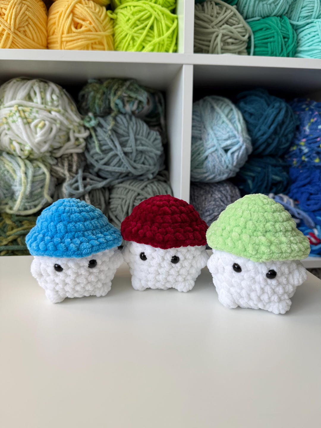 Crochet Amigurumi Chunky Mushroom Mushy Boy Plushie Stuffed Toy - Etsy