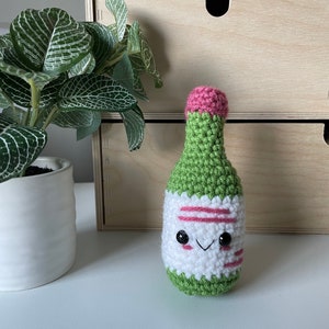 Crochet Amigurumi Korean Soju Bottle Plushie Stuffed Toy - Etsy