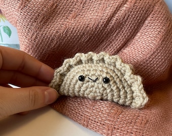 Crochet Amigurumi Stuffed Dumpling Plushie - Etsy