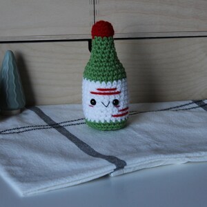 Crochet Amigurumi Korean Soju Bottle Plushie Stuffed Toy - Etsy