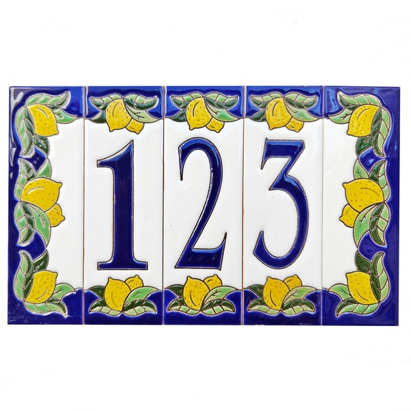 Tile House Numbers - Etsy