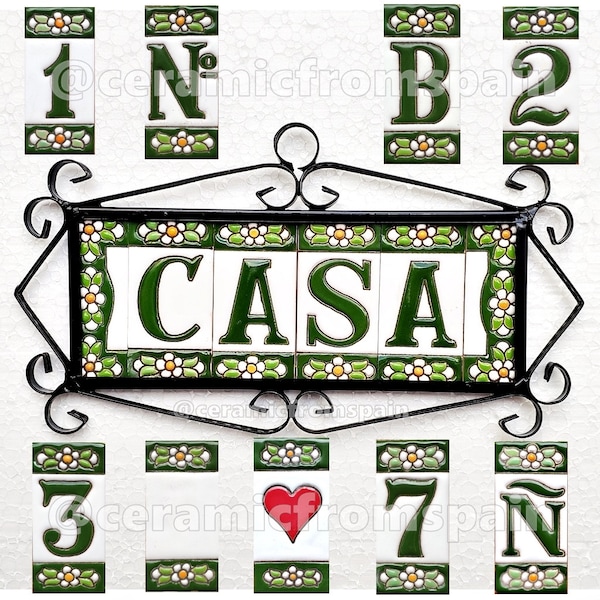 Ceramic Letters - Etsy