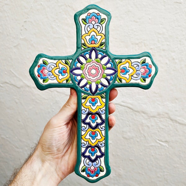 Ceramic Cross - Etsy
