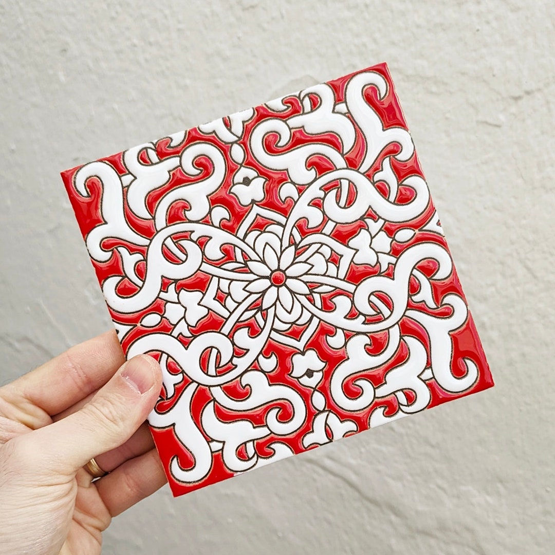 Azulejos 15cm 6 Andalusian Ceramic Spanish Tiles for - Etsy