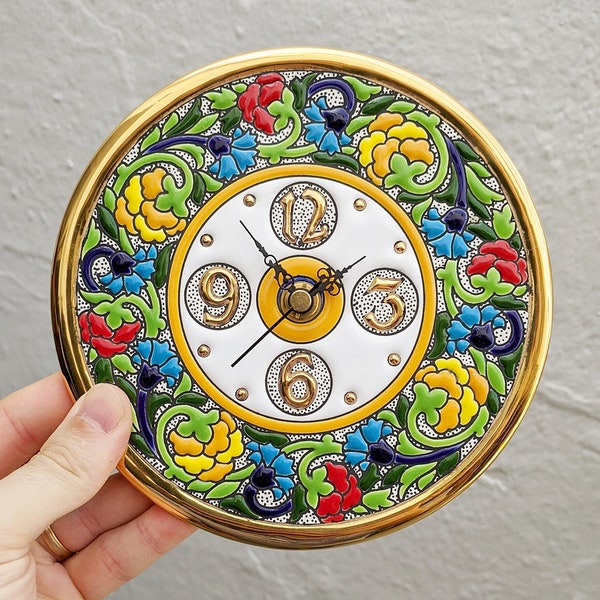 Ceramic Clock - Etsy