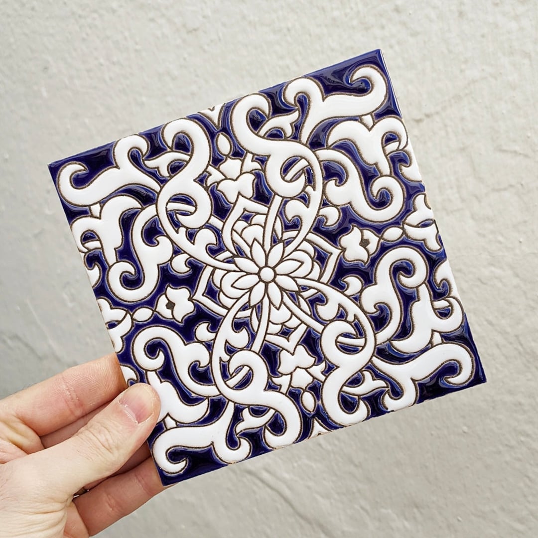 Azulejos De 15cm 6 Cerámica Andaluza Spanish Tiles for DIY, Decorative ...