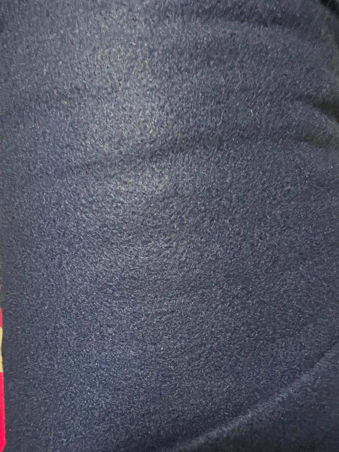 Navy Blue Fleece Fabric by the Yard - Etsy