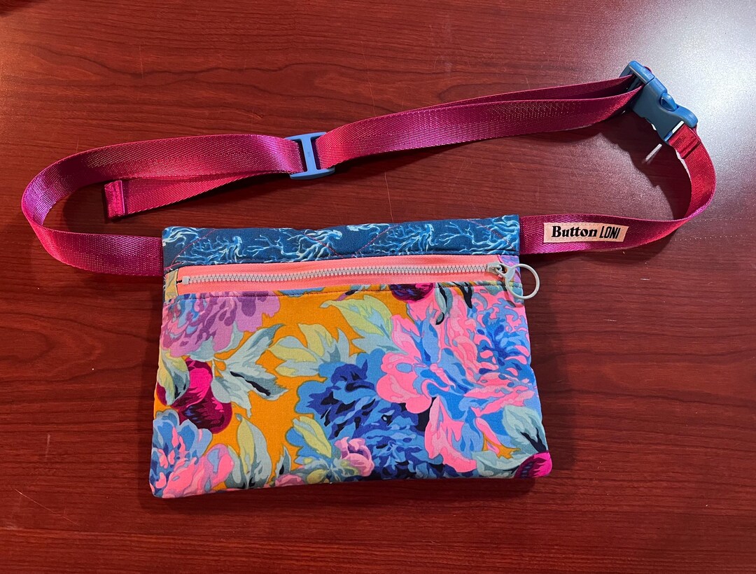 Kaffe Fassett Cotton Fabric Fanny Pack! (one of a Kind) - Etsy
