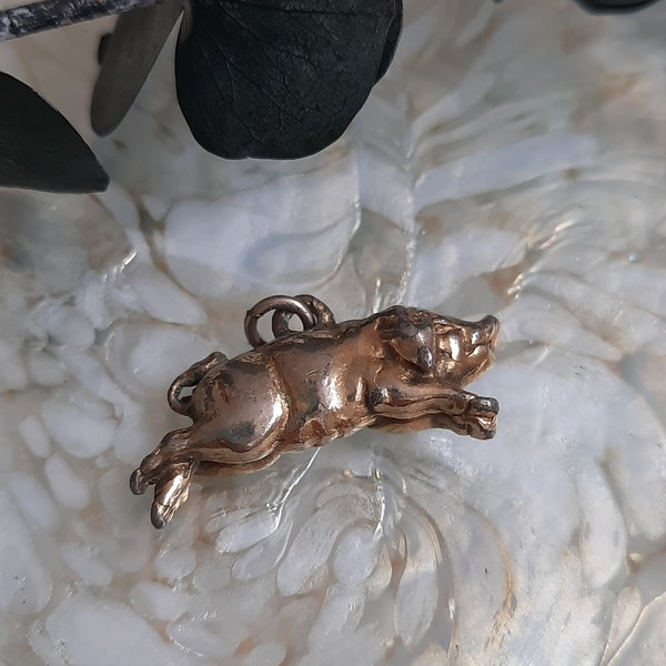 Pig Charm Bracelet - Etsy